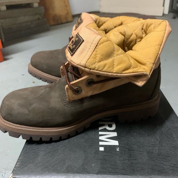 Timberland | Shoes | Timberland Roll Top Brown Boot Rare Vintage | Poshmark